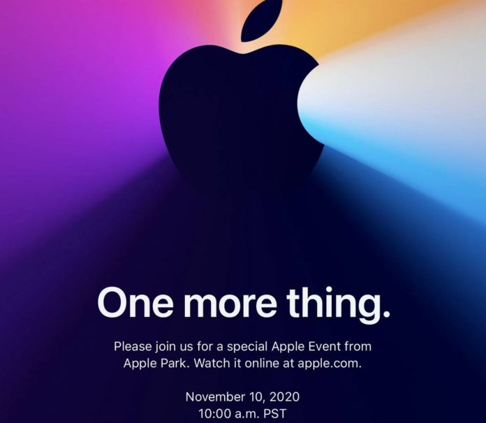 Apple annuncia l'evento "One more thing" per il 10 novembre: le novità